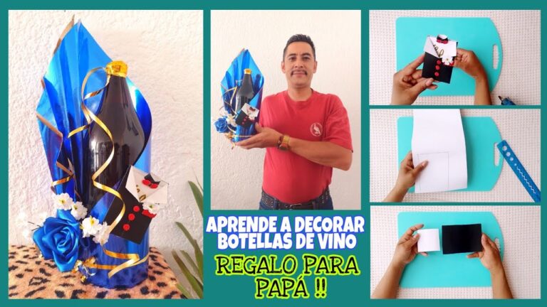 Ideas creativas para decorar botellas de vino como regalo | Actualizado ...
